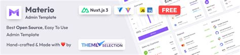 Materio Free Bootstrap HTML Admin Template Therichpost