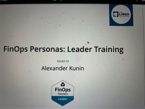 Alexander Kunin On Linkedin Great Refresher For Finops Related Training