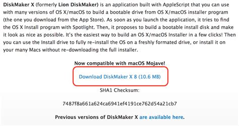 教學輕鬆用 DiskMaker X 製作 macOS Mojave ver 開機隨身碟 Dr 愛瘋 APP Navi