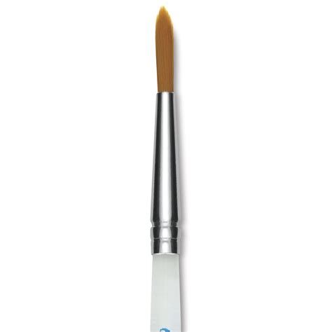 Mayco Reflections Golden Taklon Brush Round Short Handle Size 6