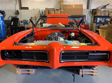 1969 Pontiac Gto With A Supercharged Lsa V8 07 Engine Swap Depot