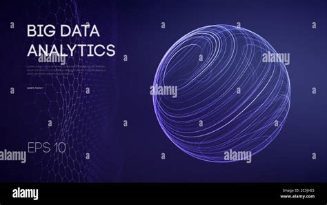Artificial Intelligence Analytics Data Technology Science Concept Network Analysis Sphere