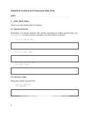 Lists Basic Ideas Python List Errors List Types List Course Hero