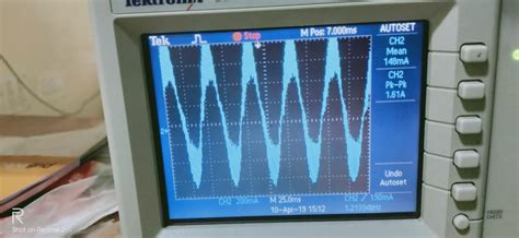 Ccstms320f28335 Foc Of Pmsm Distorted Inverter Current Waveform C2000 Microcontrollers