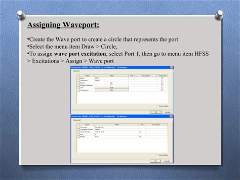 Hfss Microstrip Patch Antenna Analysis And Design Ppt Physics