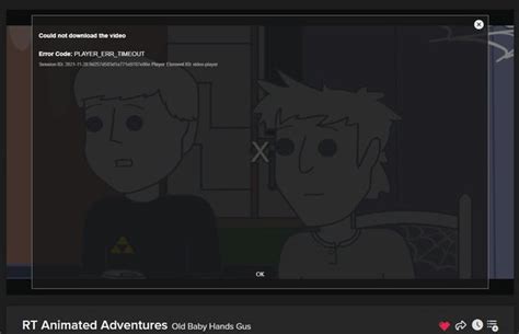 video player not working error code player err timeout r roosterteeth
