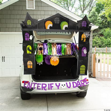 Value Haunted House Trunk Or Treat Decorating Kit 17 Pc Halloween