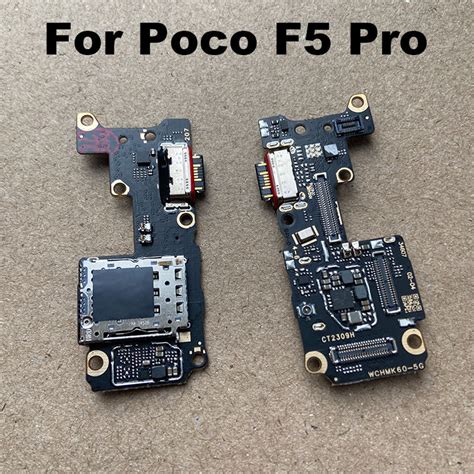 Xiaomi 適用於小米 Poco F5 Pro Usb 充電底座端口麥克風麥克風連接器板排線維修零件全球 5g 快速帶 蝦皮購物
