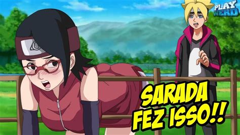 Sarada Mostra Sua TÉcnica Mais Poderosa Pro Boruto 😏 Boruto
