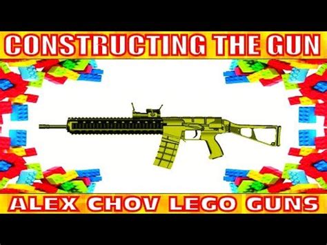 ДЕТАЛЬНАЯ СБОРКА #1 | СТРЕЛЯЮЩАЯ ВИНТОВКА ИЗ ЛЕГО С НУЛЯ ! | ЗАПИСЬ ...