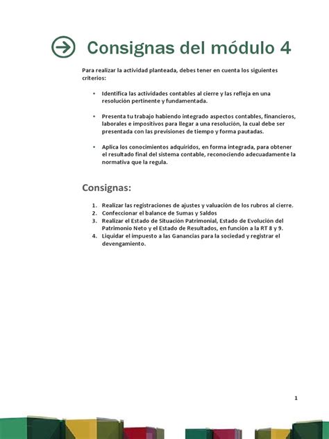 Efip 1 Módulo De Cursado Tp 4 Consignas Pdf