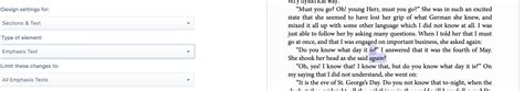 Add Roman Text After Italicized Text In A Locked Chapter User Guide