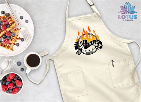 Grill Daddy Apron Fathers Day T Bbq Apron For Dad Funny T For
