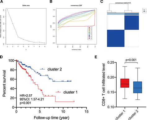 reclassify crc according to the prognostic cd8tdegs a b the optimal