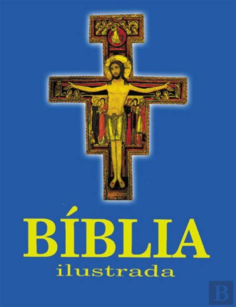 Bíblia Sagrada Ilustrada Dourada Livro Bertrand