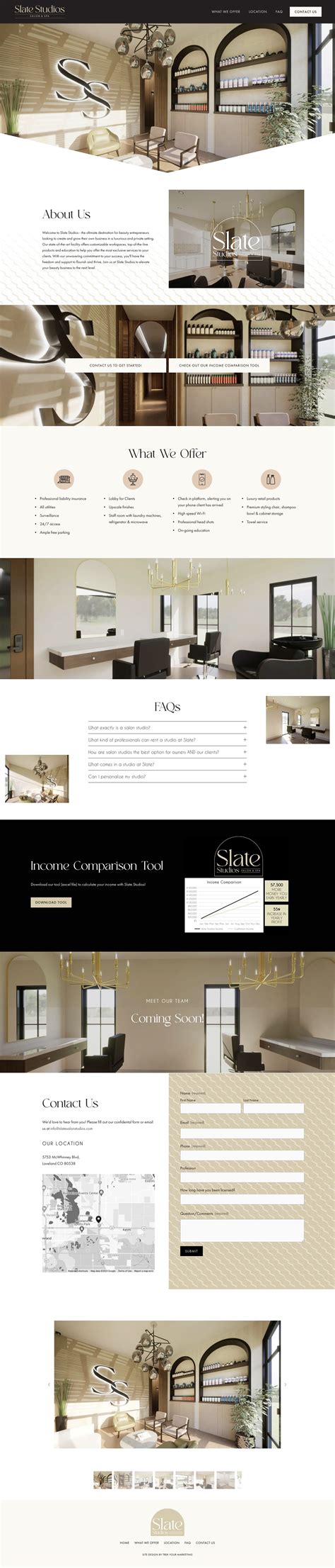 Slate Studios Launch Customizable Squarespace Shopify WordPress