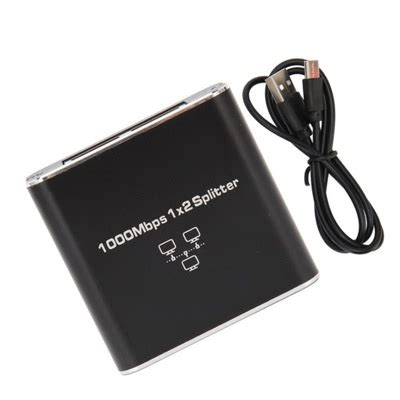 Adapter Rozdzielacz Mini Switch Splitter LAN Ethernet RJ XRJ M GB Sklep Opinie