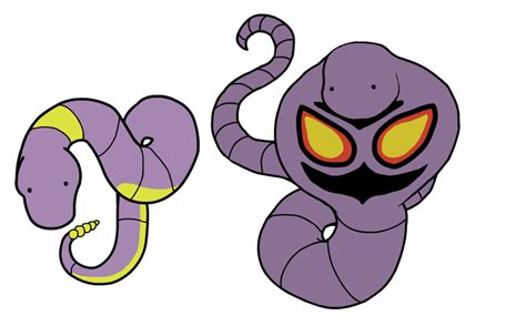 Ekans And Arbok By Happycrumble On Deviantart