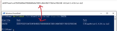 Windowsでダウンロードファイルのハッシュ値を求めるコマンドのメモpowershell版 エンジニアx移住生活