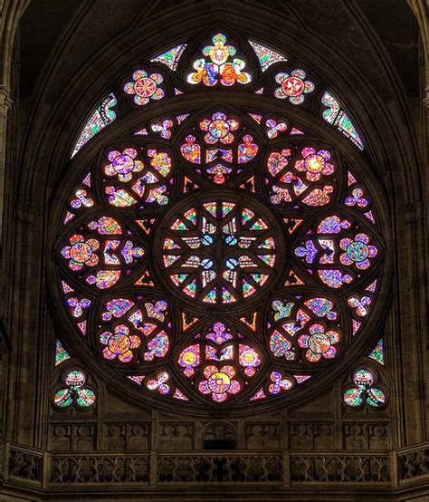 玫瑰窗The rose window 也称玫瑰花窗 堆糖美图壁纸兴趣社区