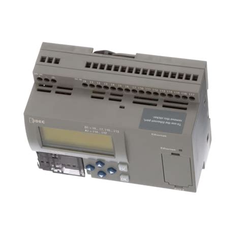 IDEC Corporation FT1A H24RA Controller CPU 24I O DC Power 100 240VAC W Display FT1A