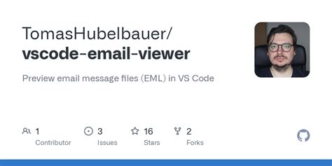 GitHub TomasHubelbauer Vscode Email Viewer Preview Email Message