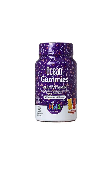 Orzax Ocean Gummies Multivitamin Kids 60 Adet Jel Form Fiyatı Yorumları