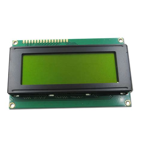 1pcs Lot LCD Board 2004 20 4 LCD 20X4 5V Green Screen Blacklight