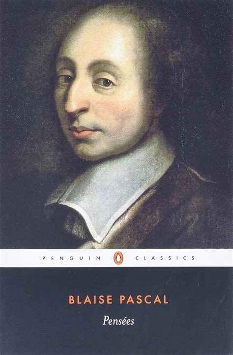 Pensées Penguin Classics By Pascal Blaise