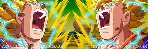 Goku And Vegeta Ssj2 Aura By Drozdoo On Deviantart
