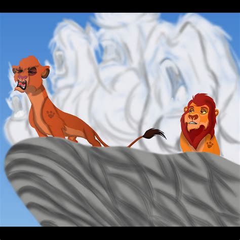 Vitani And Kion By Rudraig On Deviantart