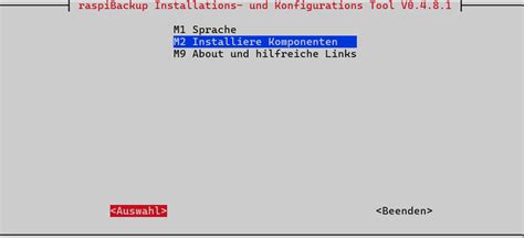 Raspibackup Installation Grundeinstellungen Erstes Backup Und Restore