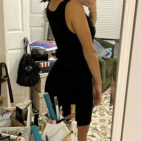 Bik Bok Small Black Minidress Sheer In The Front Depop