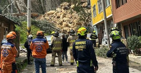 Grave Derrumbe Sepultó Una Casa En Usaquén En El Norte De Bogotá Con