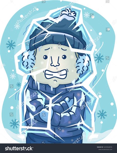 Freeze Person Frozen Over 999 Royalty Free Licensable Stock