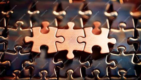 Premium Photo Problem Solving And Puzzle Pieces Featuring Symbols Like Interconnected Puzzle