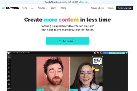 AI Tool Kapwing AI