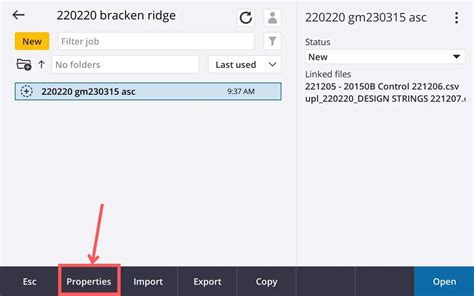 Trimble Tsc7 How To Import A Dxf With Trimble Access Surveyor Insider