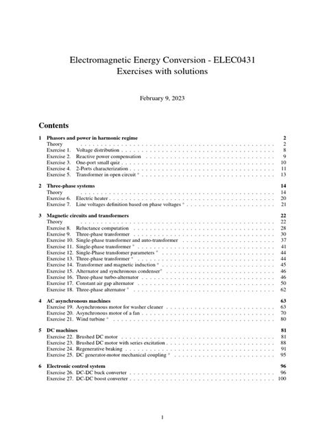 00 Exercises Manual Pdf Ac Power Electrical Impedance