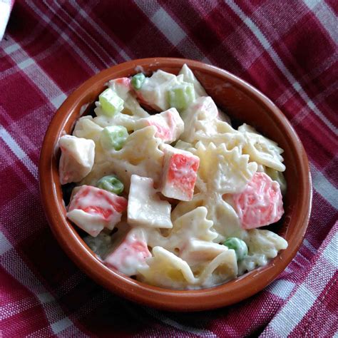 Cold Seafood Pasta Salad Recipe With Crabmeat And Shrimp Besto Blog