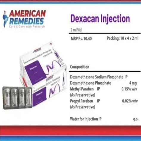 Dexamethasone Sodium Phosphate Injection 2 Mgml At ₹ 98vial In Nagpur