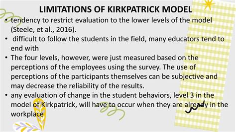 Ppt Evaluation Model Kirkpatrick Four Step Evaluation Framework Daba Powerpoint Presentation