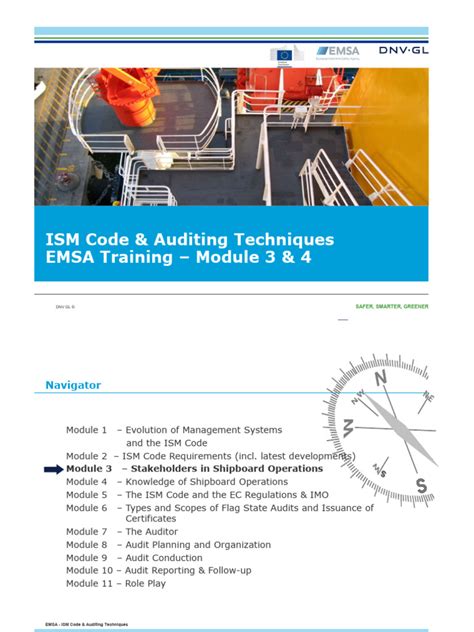 Emsa Ism Code Training Vlc Module 3 4 Pdf Water Transport