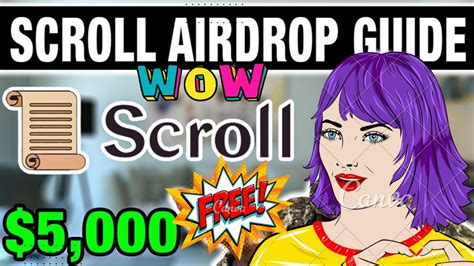 Scroll Airdrop كيف تكون مؤهلا للحصول على Scroll ZKP Airdrop YouTube