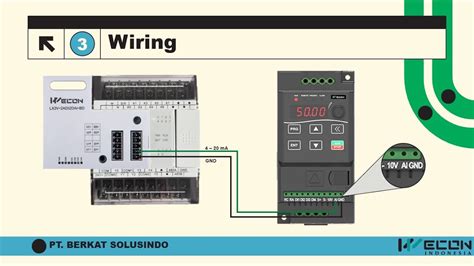 Wecon Analog Input Inverter To Setting Frequency Youtube