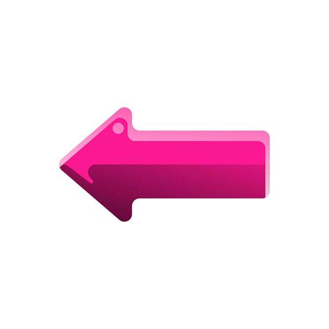 Pink Arrow Sign Flat Icon 25439608 Vector Art At Vecteezy