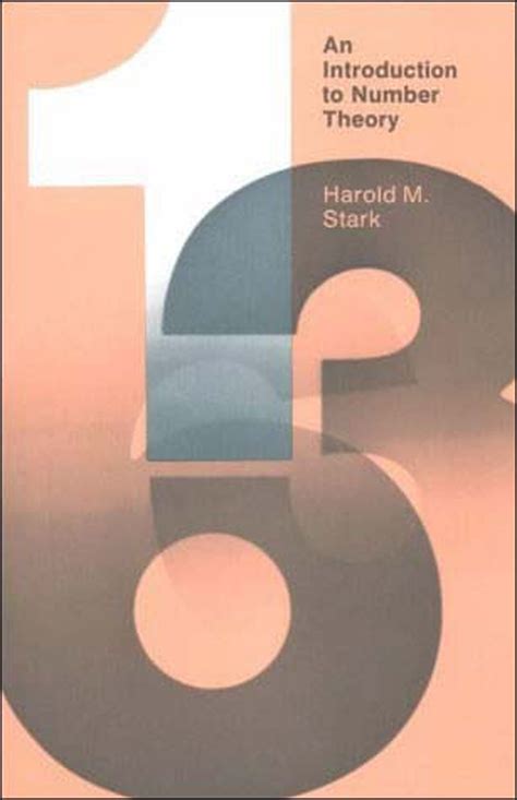 An Introduction To Number Theory By Harold M Stark Penguin Books