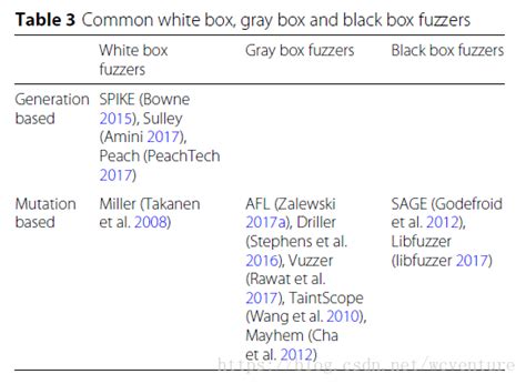 fuzzing技术总结（brief surveys on fuzz testing） wcventure regexfuzzer csdn博客