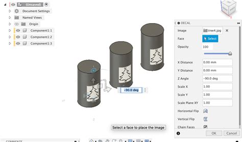 decal applying to multiple faces at once even with chain faces