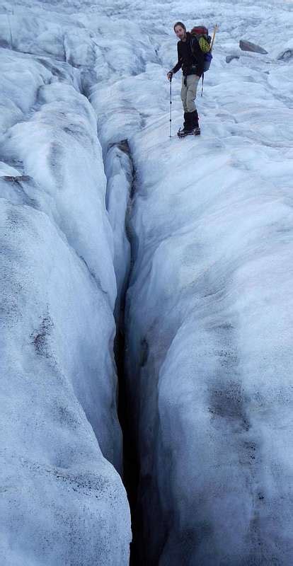 Grenz Glacier Crevasse Photos Diagrams And Topos Summitpost